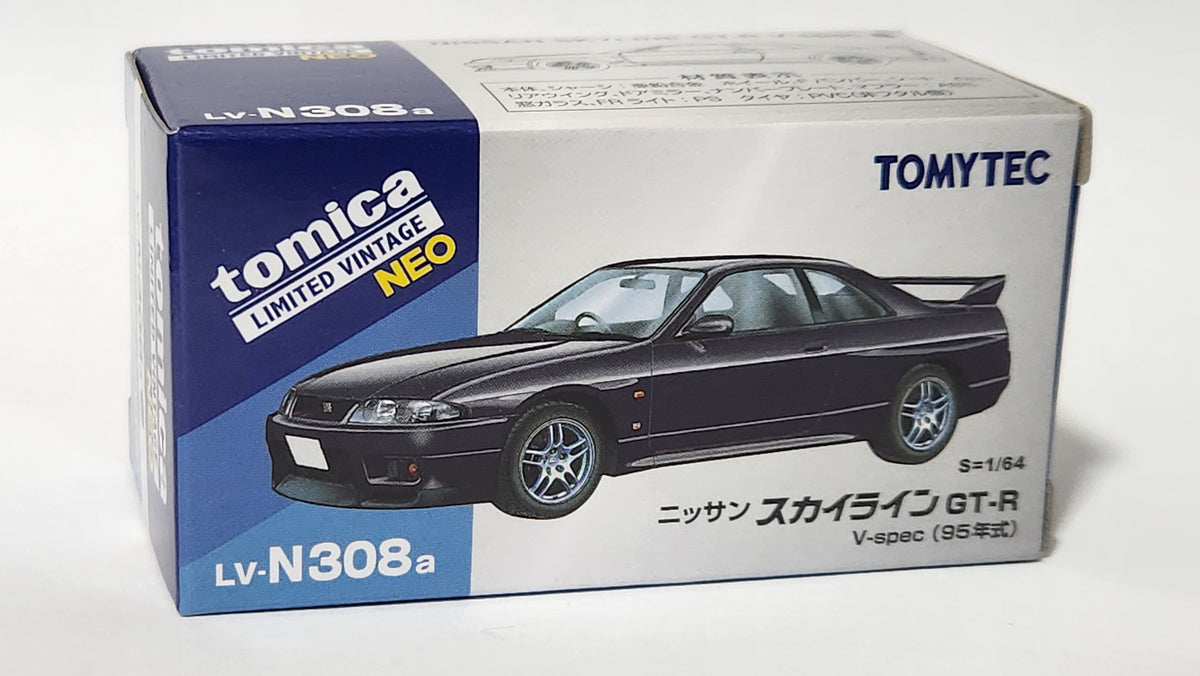 1:64 Tomica Limited Vintage Tomytec LV-N308a Nissan Skyline GT-R R33 V – hiltawaytoyhk