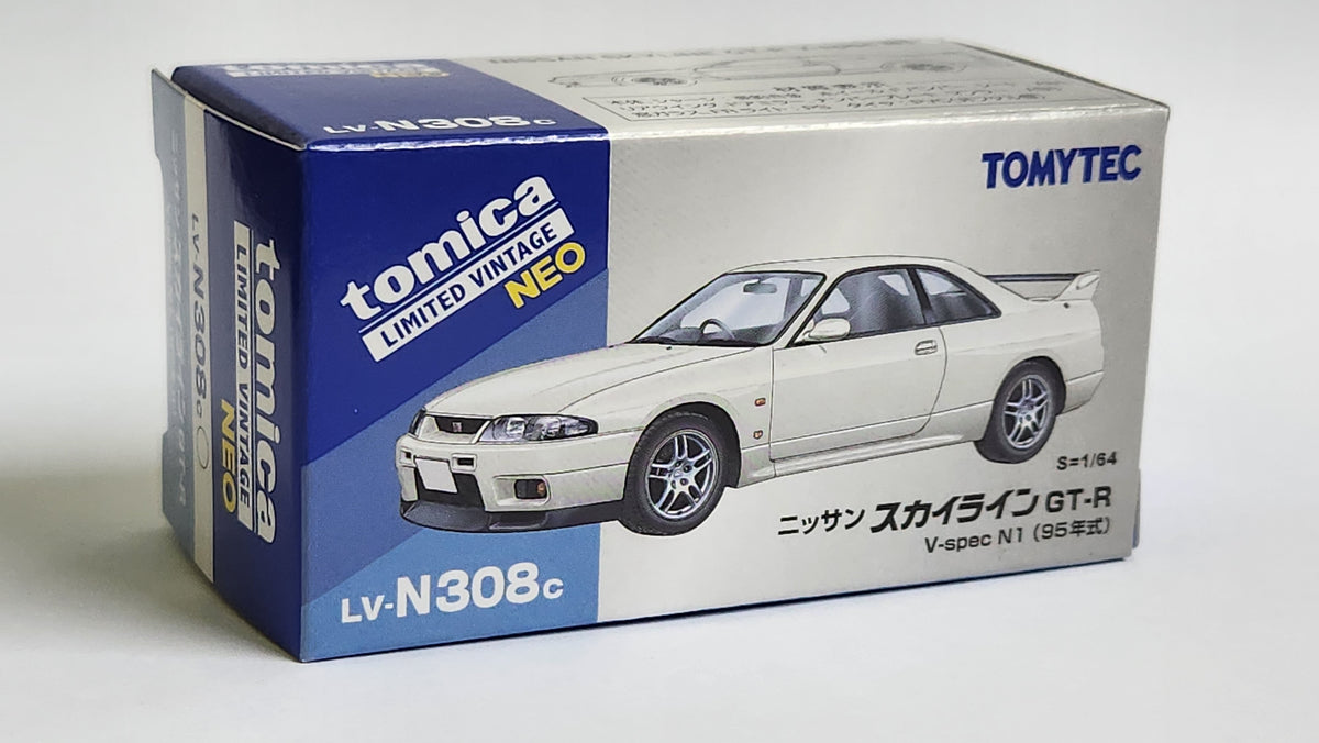 Tomica Limited Vintage Tomytec LV-N308c Nissan Skyline GT-R R33 V-Spec ...