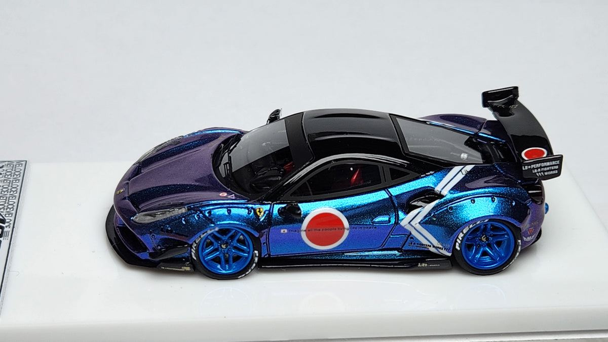 1:64 Veloce Ferrari 488 GTB Zero Sen Chameleon LB Performance. Resin ...