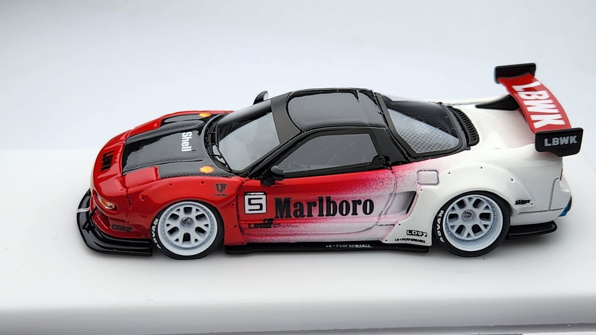 Veloce Honda NSX NA1 LB Performance Marlboro 1:64 – hiltawaytoyhk